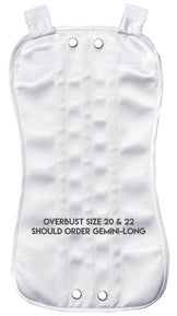 Corset Modesty Panel White – Timeless Trends